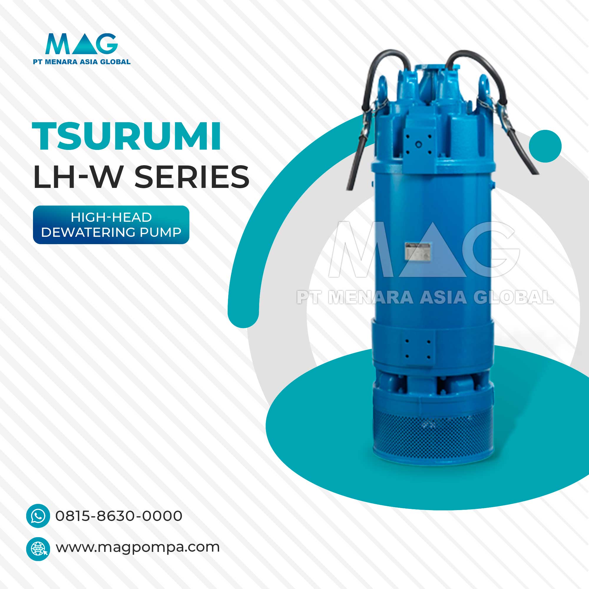 Pompa Drainase Tsurumi LH Series